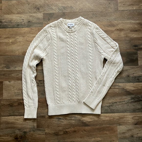 Goodfellow & Co | Tops | Goodfellow Co Cream Knit Sweater | Poshmark